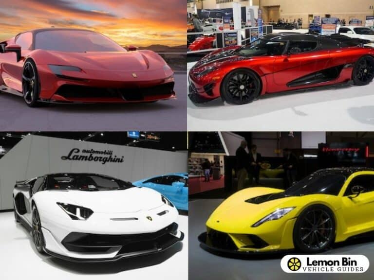 16 Fastest Cars In The World In 2023 - Lemon Bin Vehicle Guides